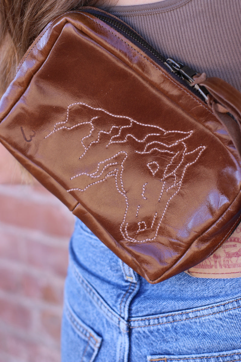 Stitched Mini Mule – Rail Three Ranch
