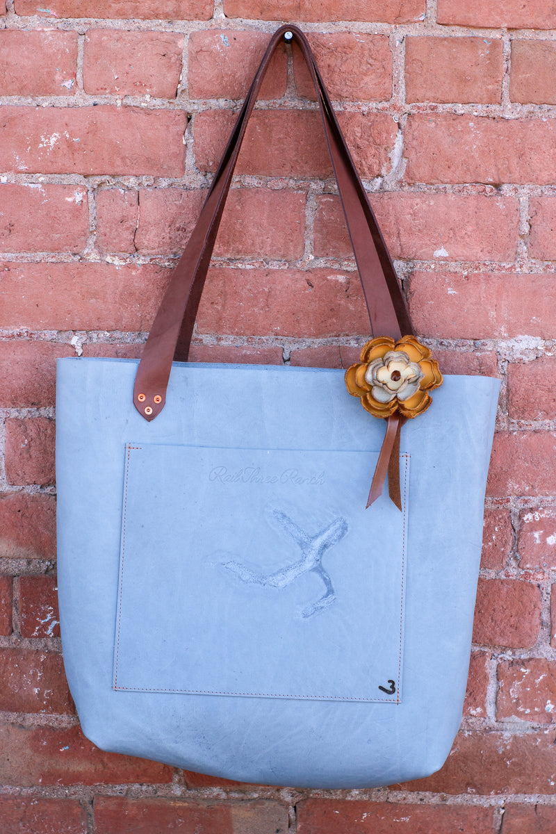 Leather Tote Bag – Rail Three Ranch